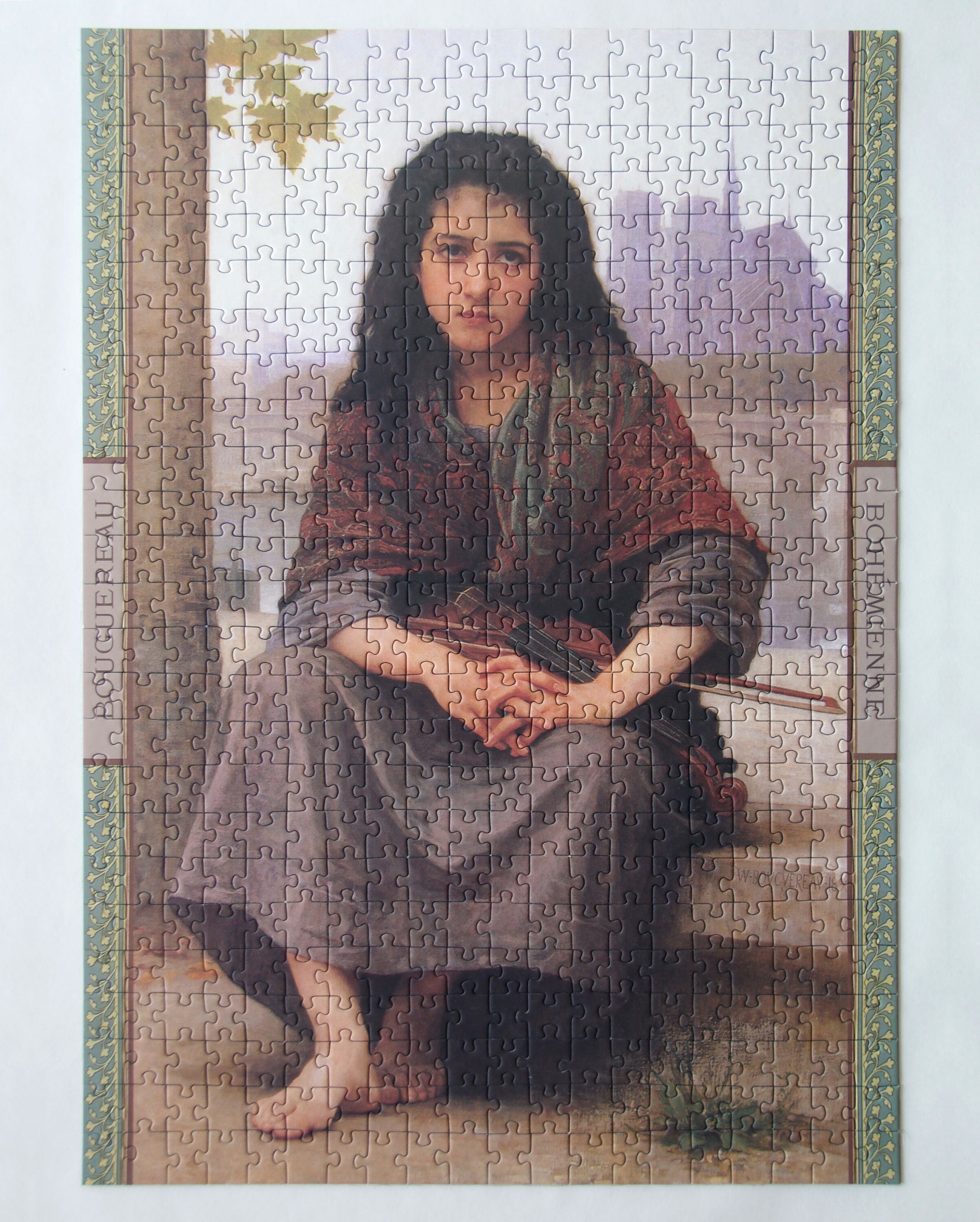 The Bohemian; 500-piece Jigsaw Puzzle by William-adolphe Bouguereau - Etsy