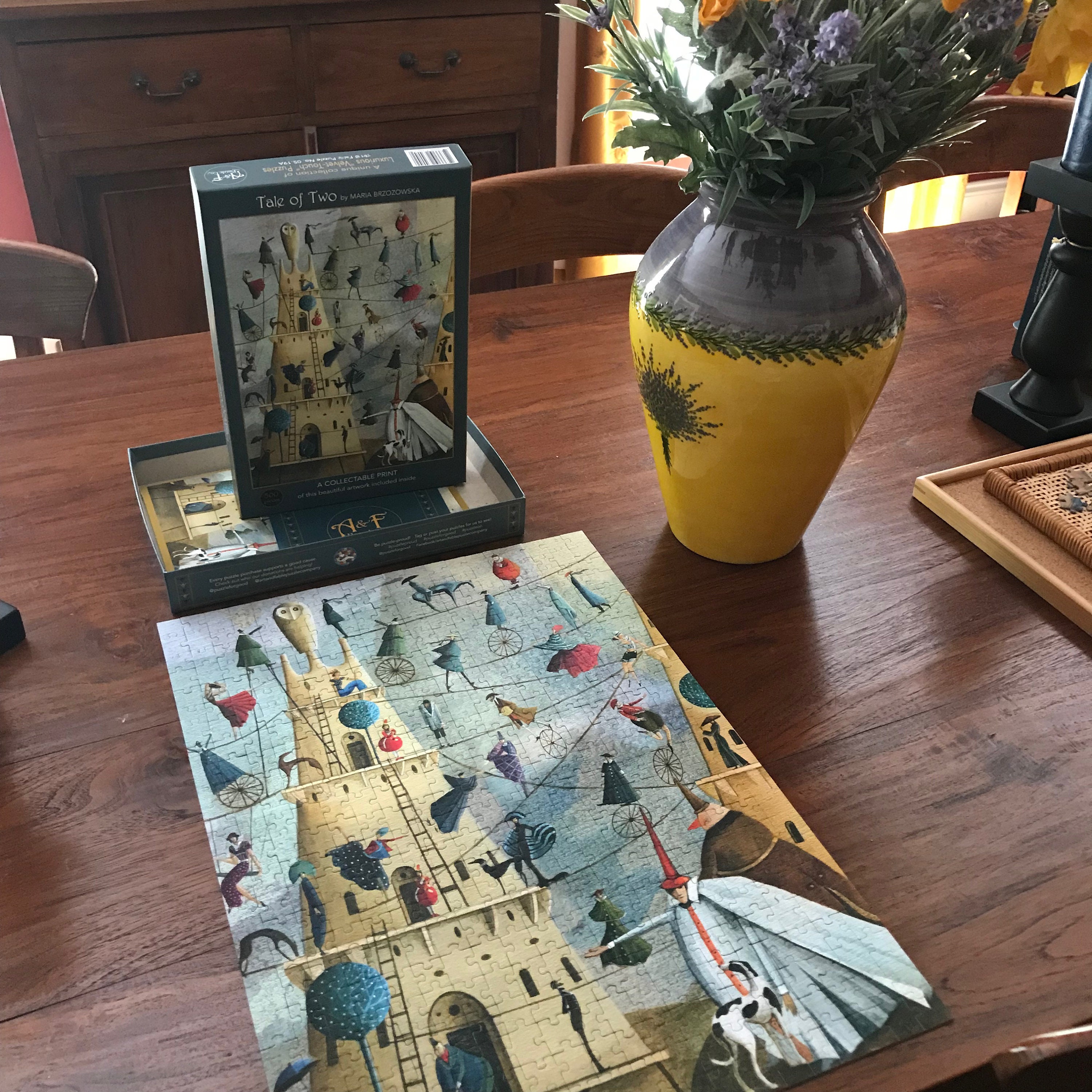 Tale of Two 500-piece Velvet-touch Jigsaw Puzzle - Etsy