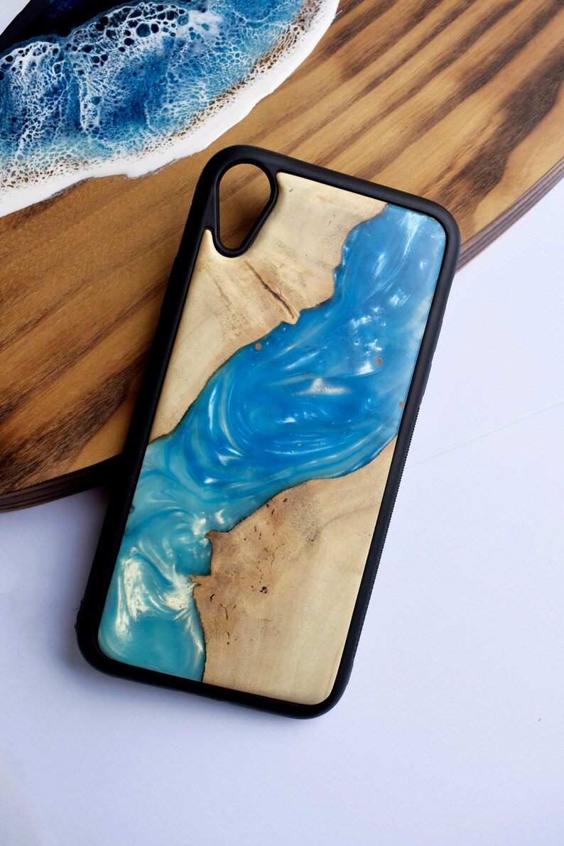 Epoxy Resin Wood Iphone XR Caseepoxy Resin River Case Iphone - Etsy