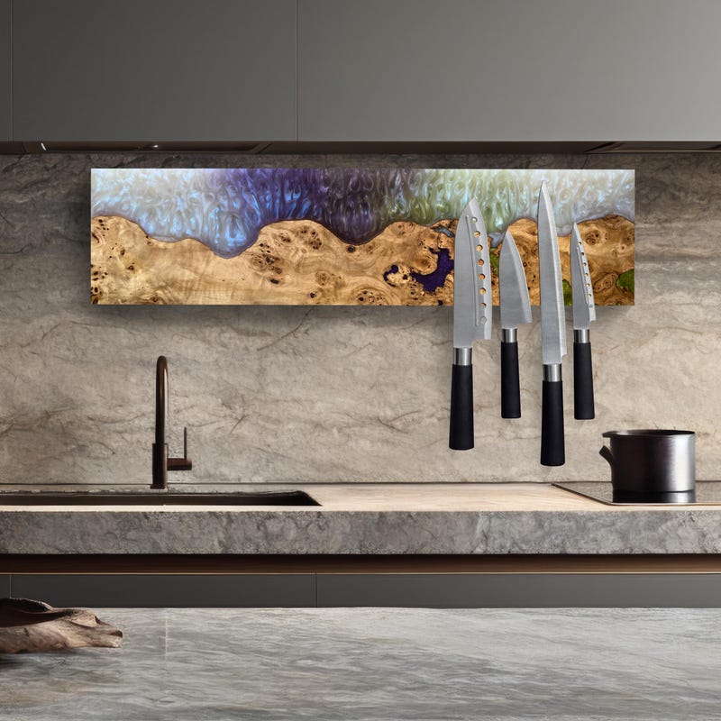 Magnetic Knife Wall Mount Holder - Etsy