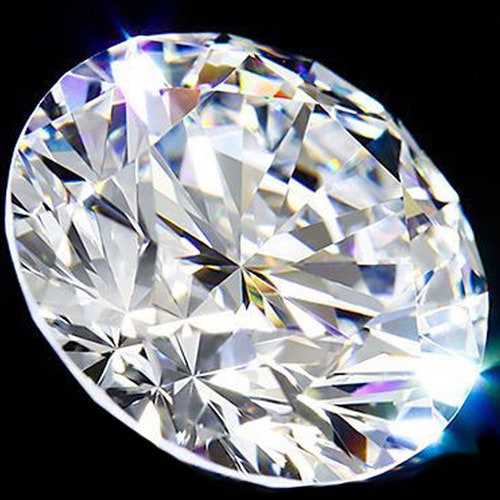 5 MM 0.40 Carat Fiery Near White Round Brilliant Diamond Cut - Etsy