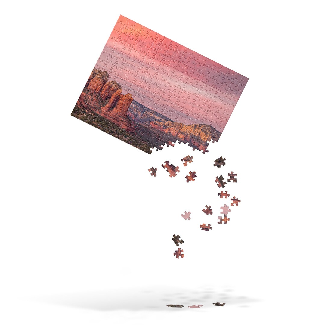 Sedona Arizona Puzzle, Sedona Sunset Puzzle, Sedona Photo Puzzle - Etsy
