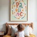 Soft Starlight: Custom Name Art Print, Personalized Nursery Wall Art ...