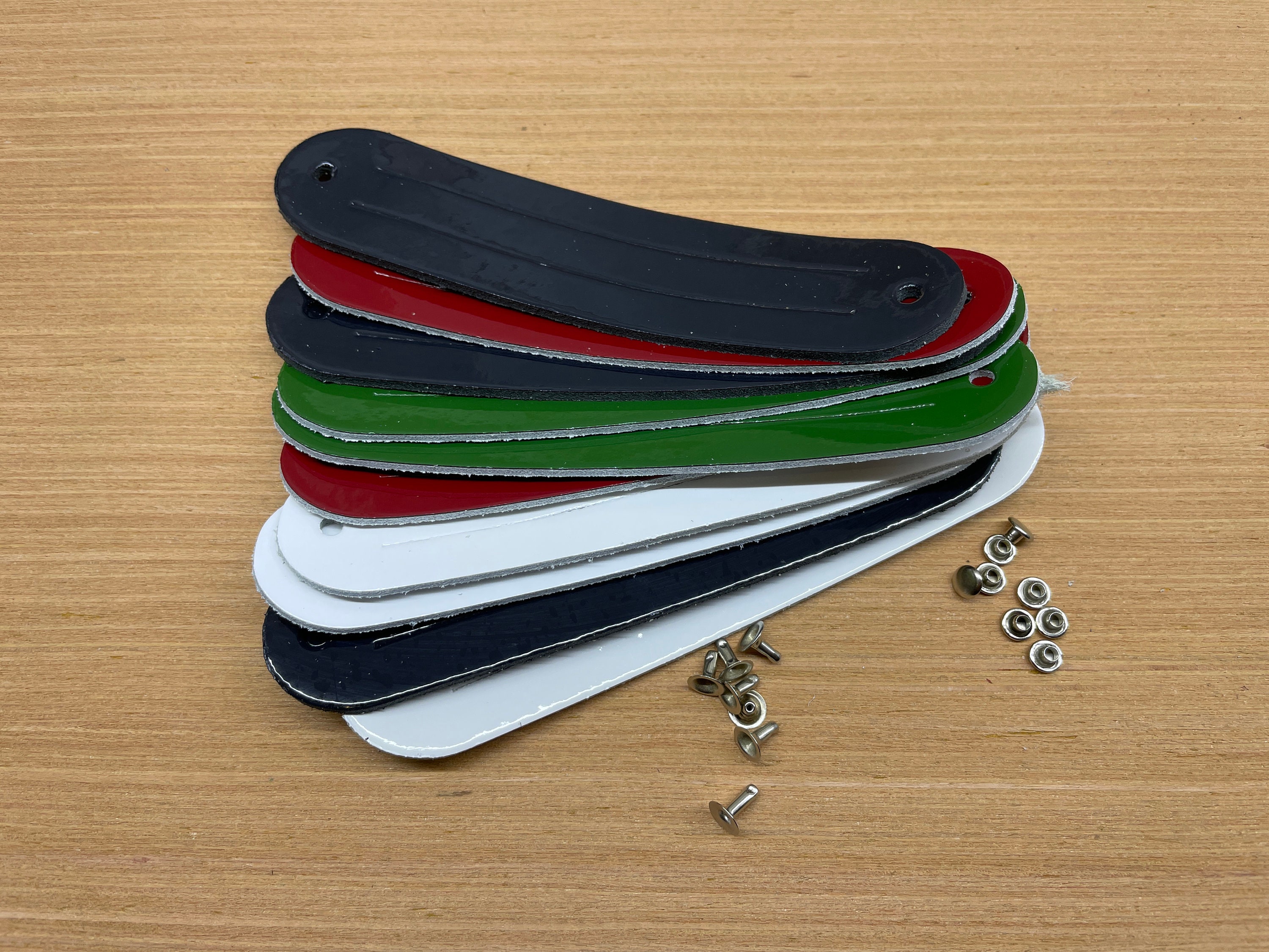 Plaited Scout Woggles - High Gloss Leather (10 Pack). - Etsy UK