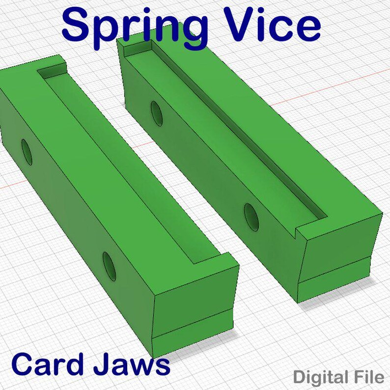 Spring Vice | 3D Printable Work Holding Vice | Modular Bench Clamp ...