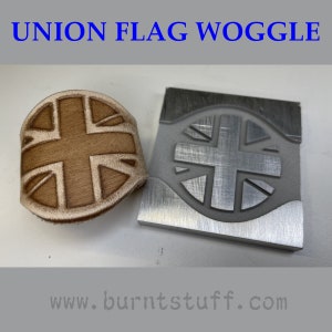 UK Union Flag Embossed Leather Scout Woggle - Etsy UK