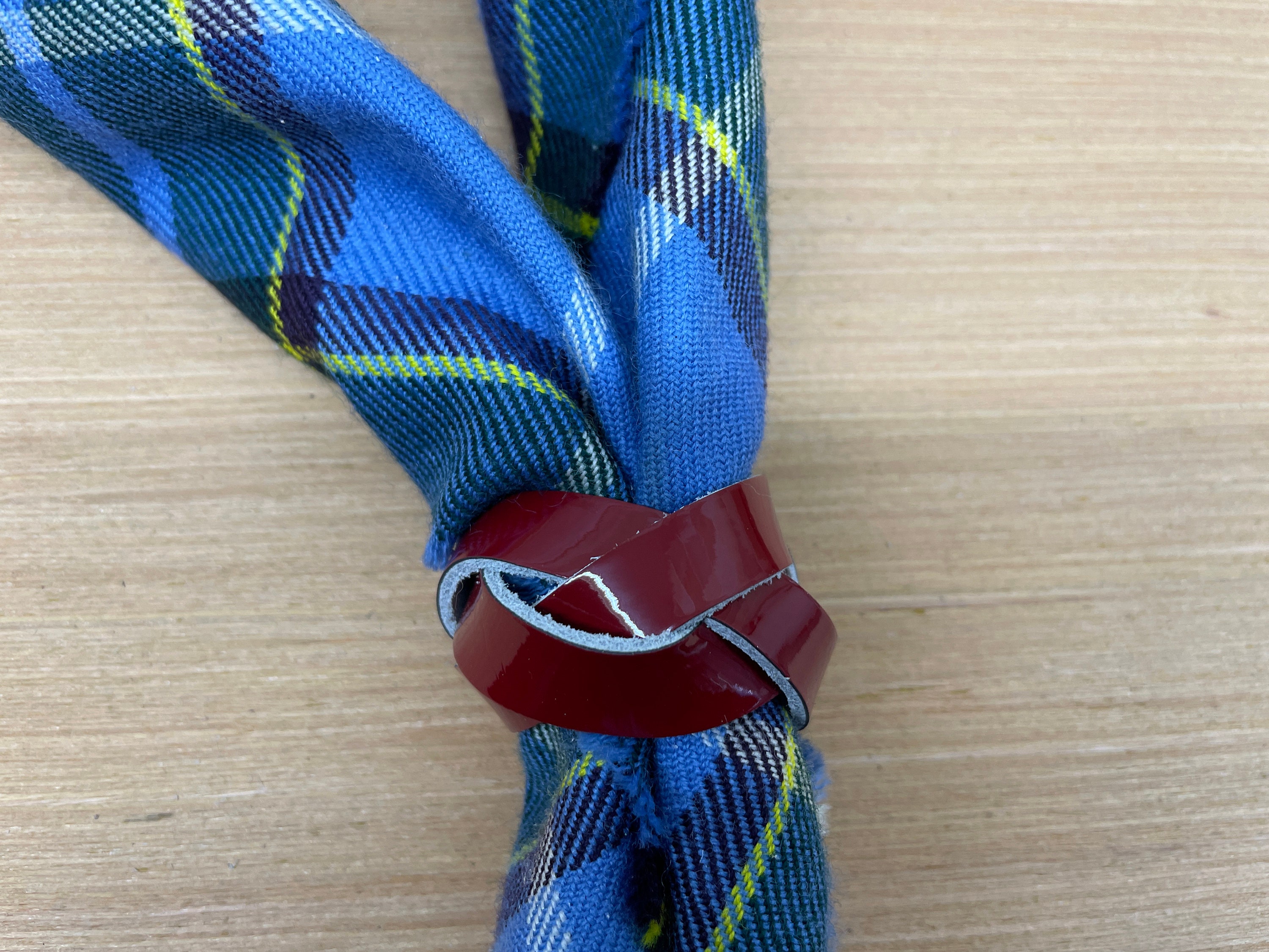 Plaited Scout Woggles High Gloss Leather 10 Pack. - Etsy UK