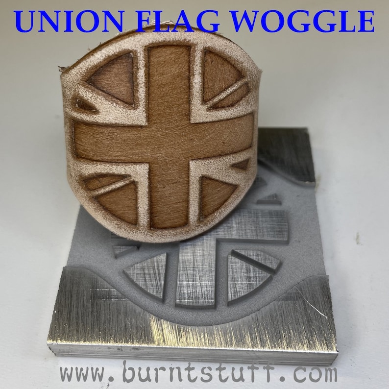 UK Union Flag Embossed Leather Scout Woggle - Etsy UK
