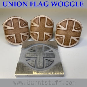 UK Union Flag Embossed Leather Scout Woggle - Etsy UK