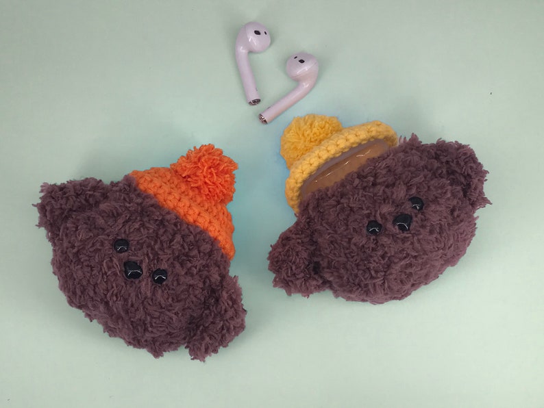 Fluffy Cute Dog Airpods Case Puppy Airpod 2 3 Skin Cover Air - Etsy