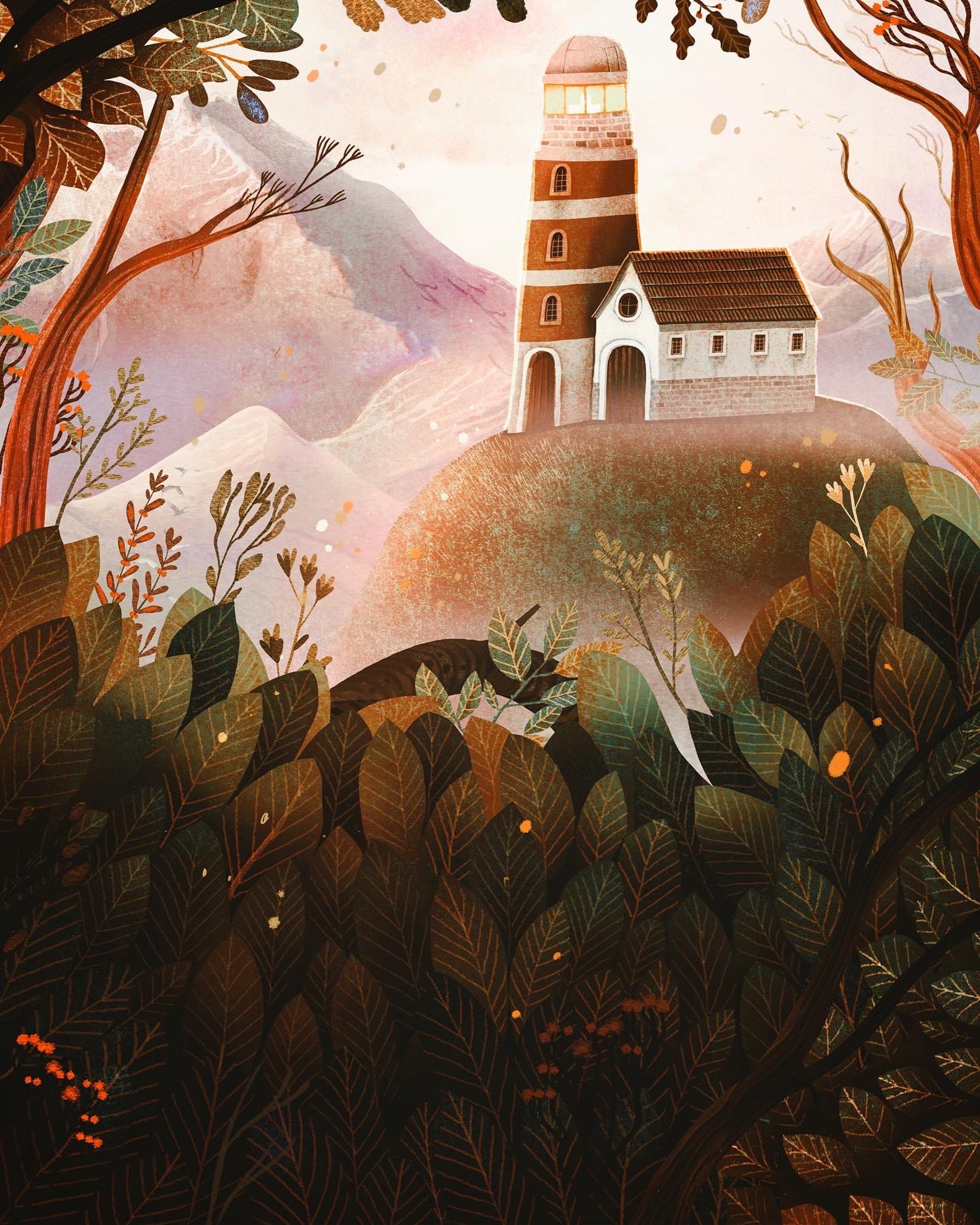 Secret Lighthouse - Etsy