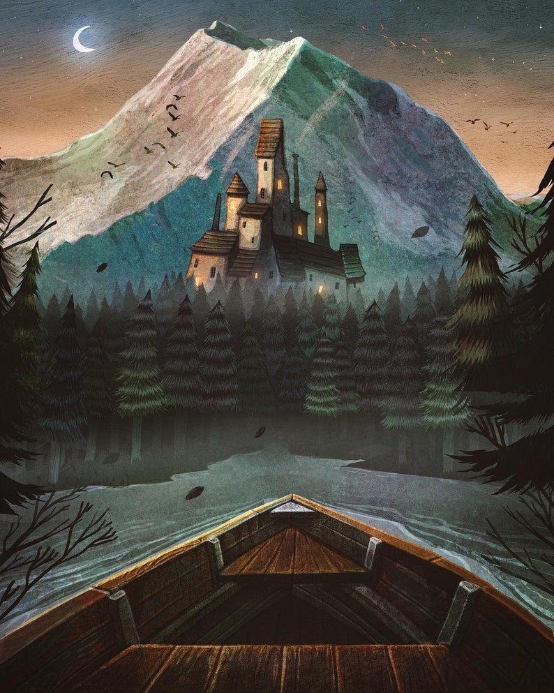 Floating Through the Night - Etsy