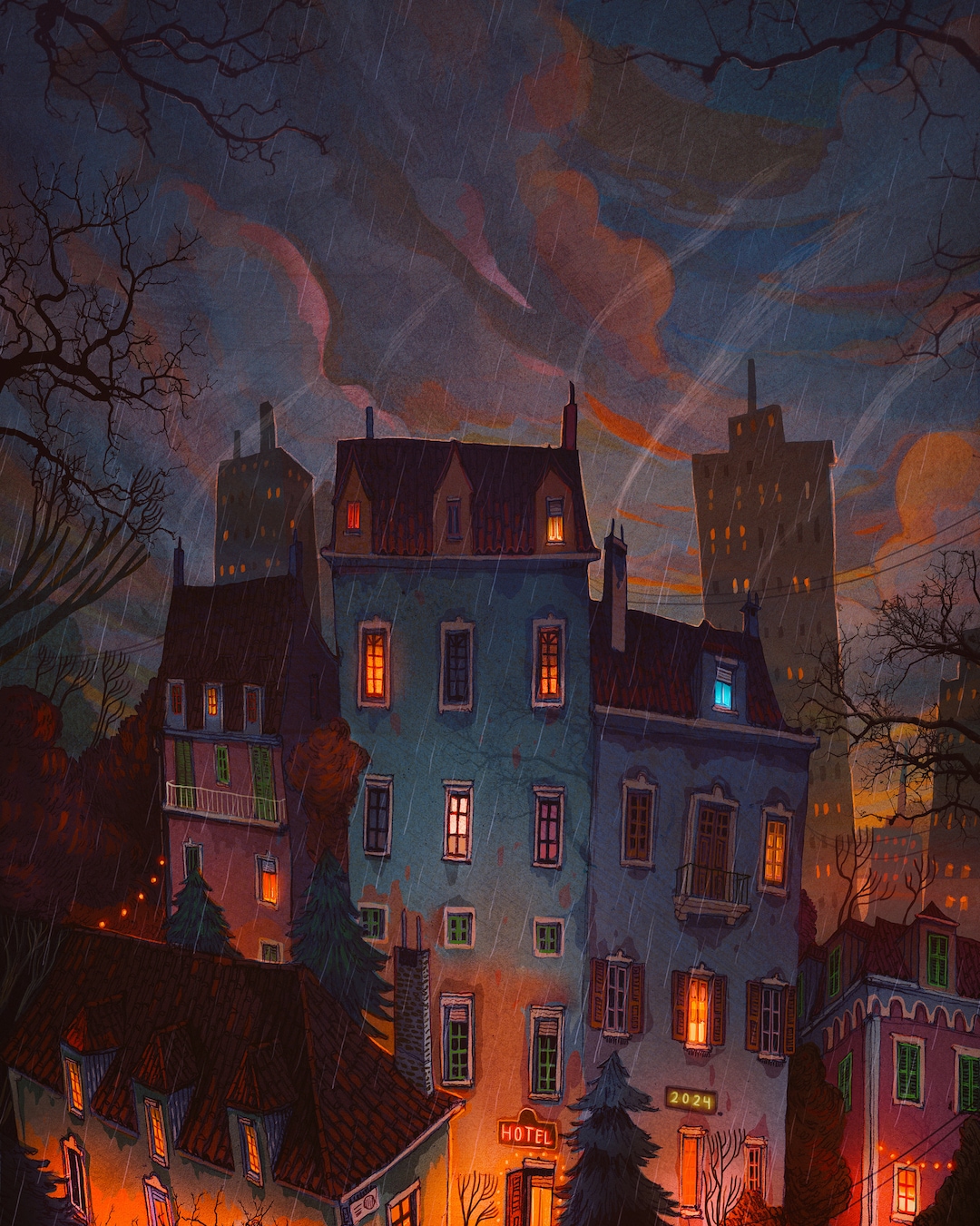 November Art Print - Etsy