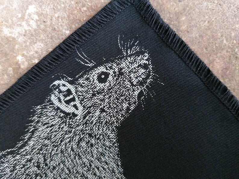 Rat Patch Screen Printed Patch High Quality Patch Big - Etsy UK