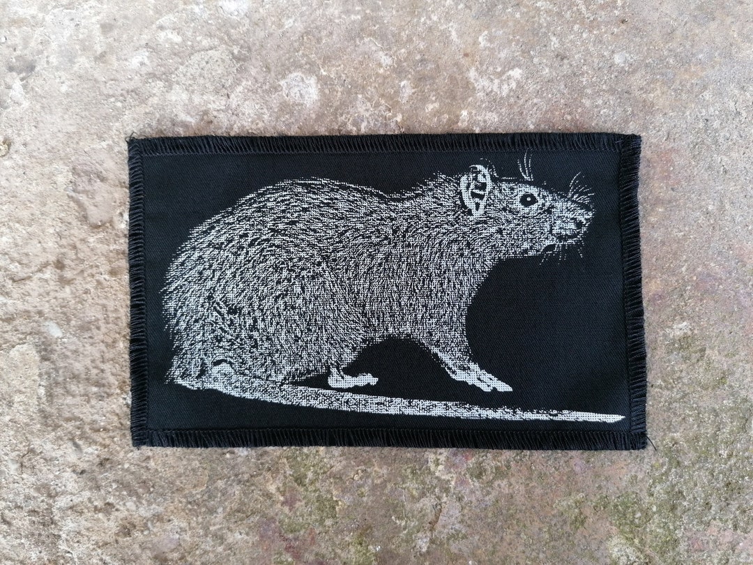 Rat Patch Screen Printed Patch High Quality Patch Big - Etsy UK