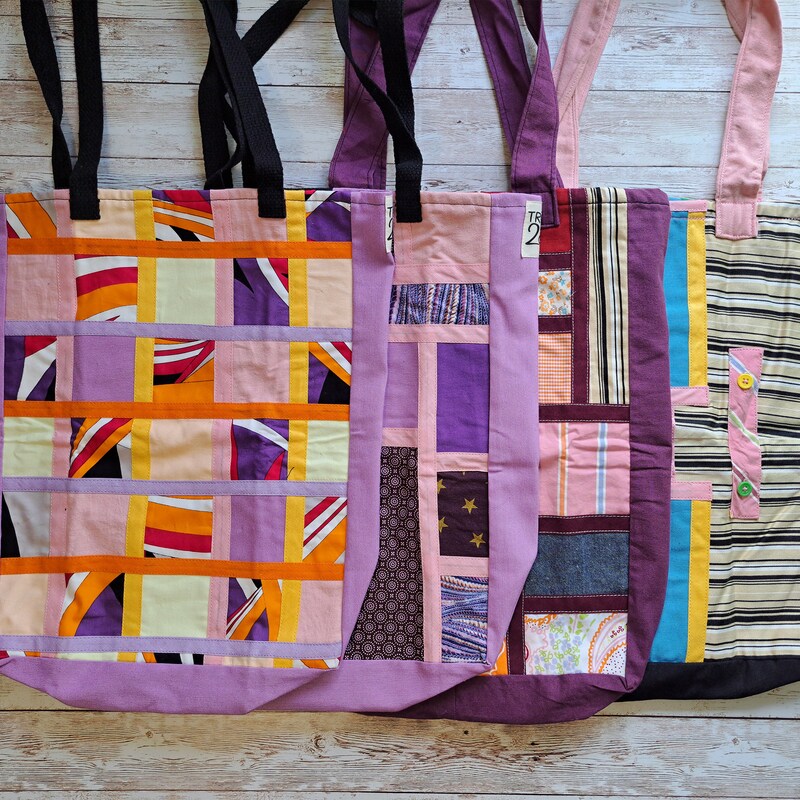Funky Tote Bag - Etsy
