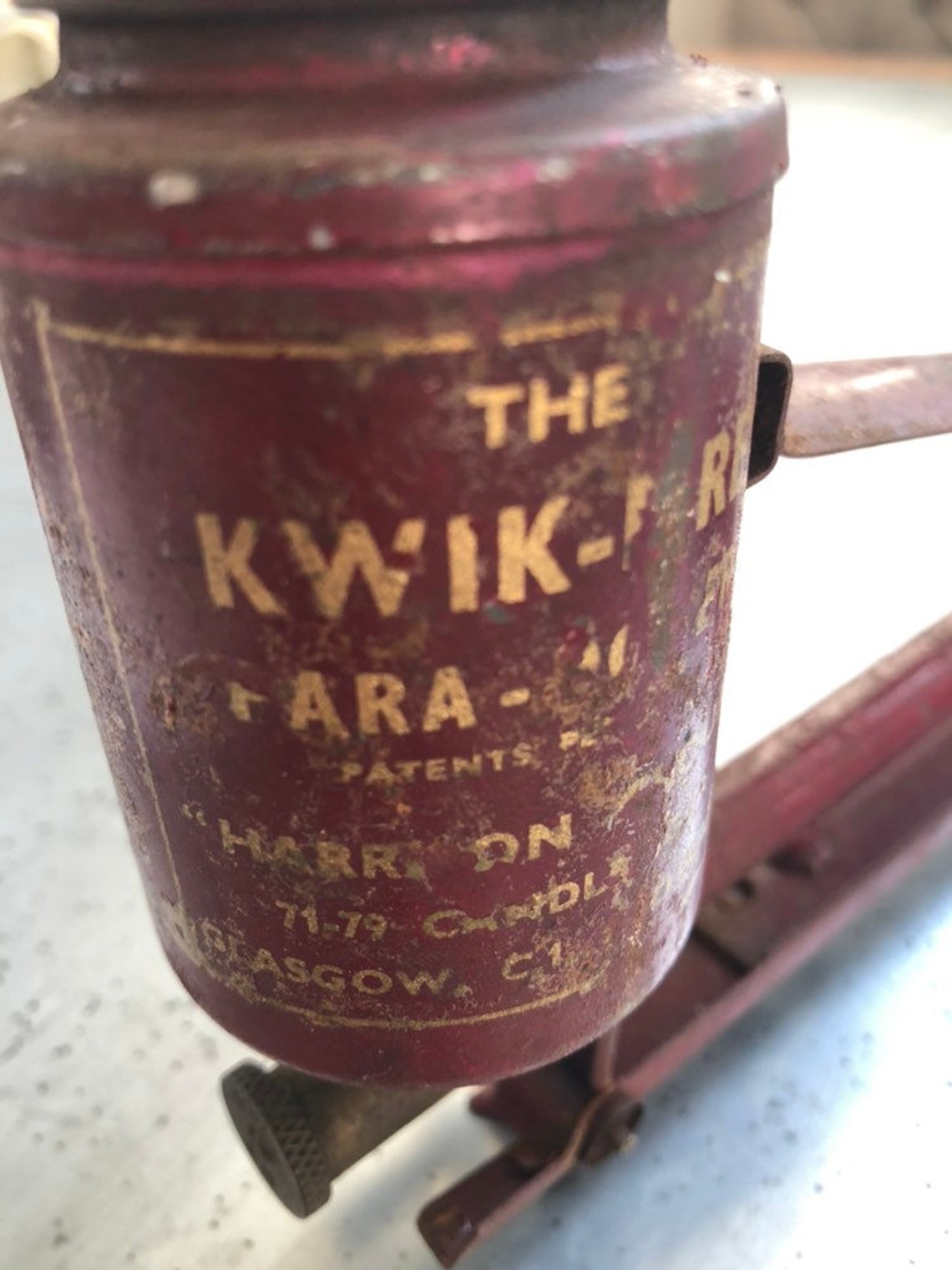 Vintage Kwik Fire Paraffin Starter - Etsy