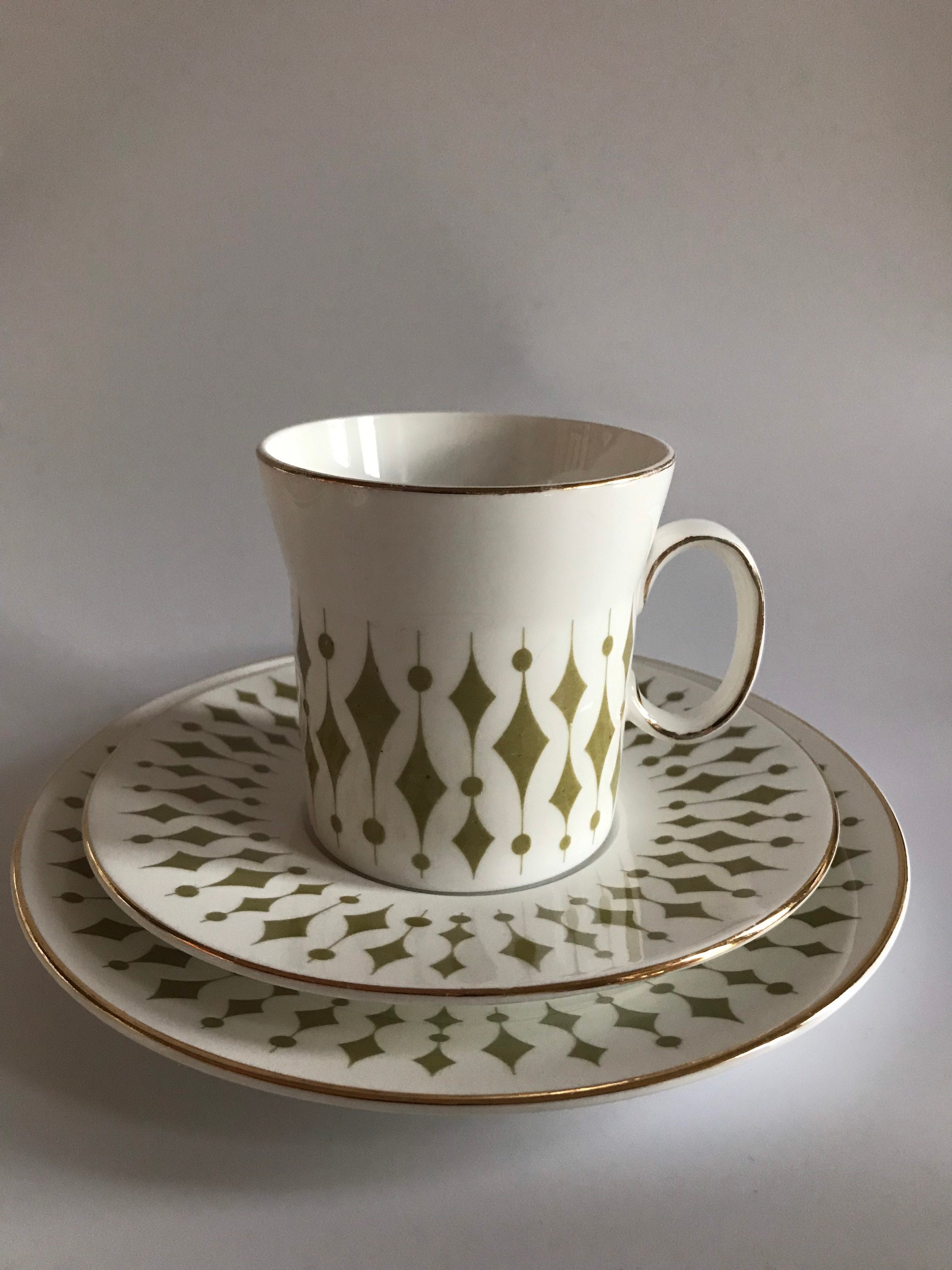 1960/ 70s Greenway Fine Bone China Set With Coffee Pot - Etsy