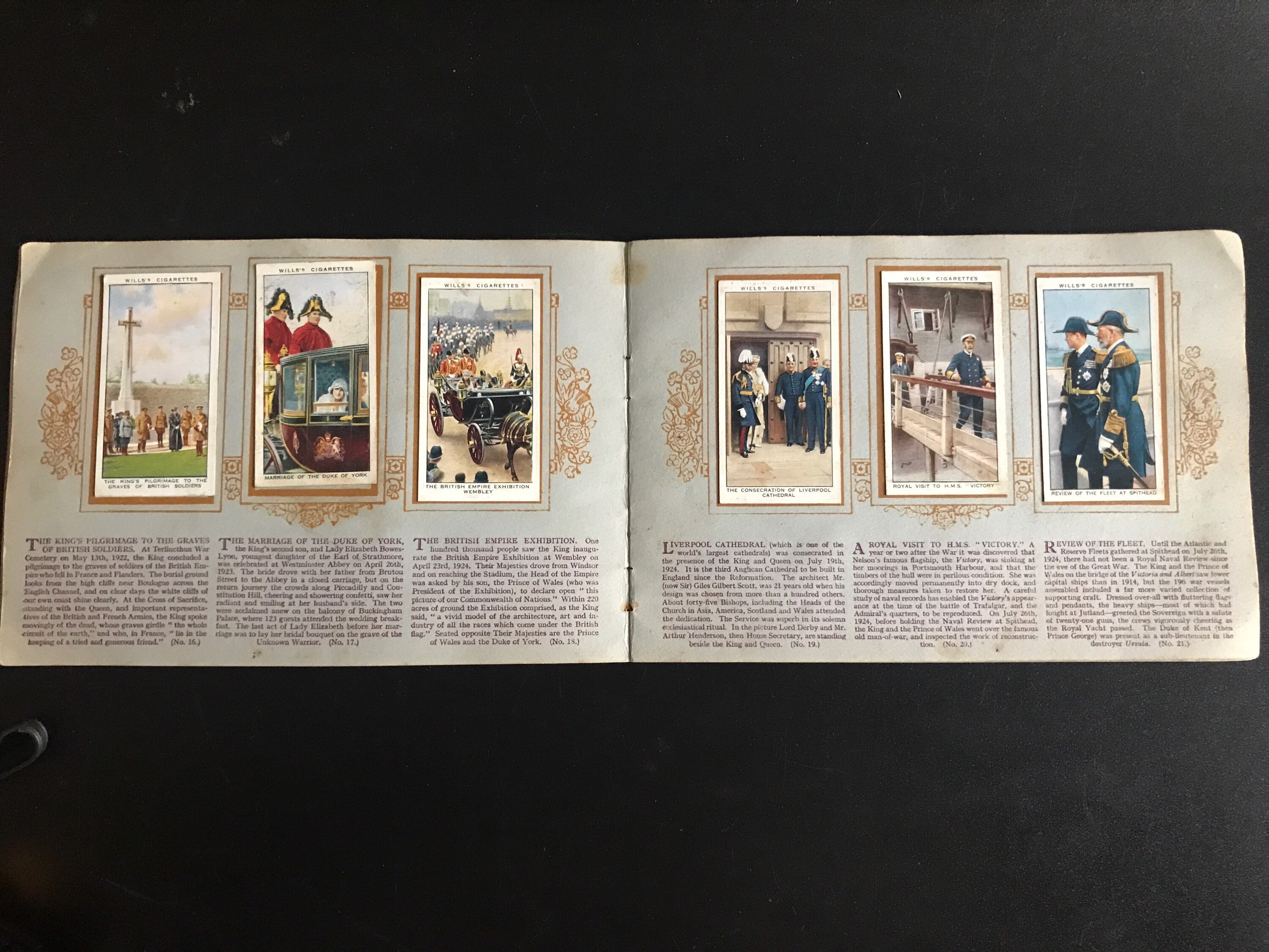 The Reign of King George V Booklet With Collectable Cards - Etsy