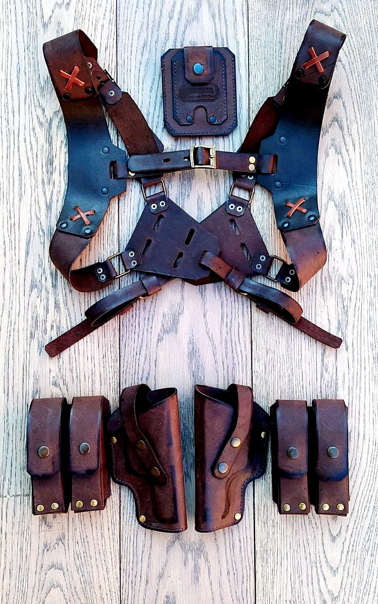 COMBAT OPERATION HOLSTERS, Adjustable Law Enforcement Vertical Shoulder ...