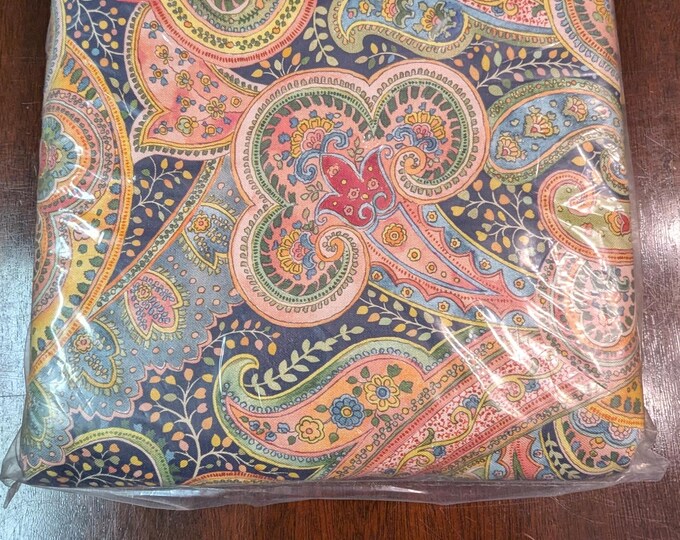 Destash Chelsea Garden by Moda Fabrics Posh Paisley Navy Multi 4 Yards ...