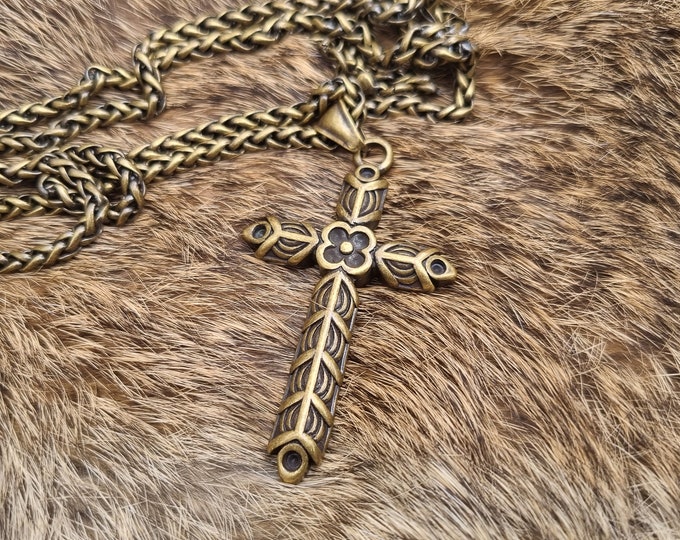 Ancient Viking Cross, Original Medieval Cross, Pendant Cross of the ...
