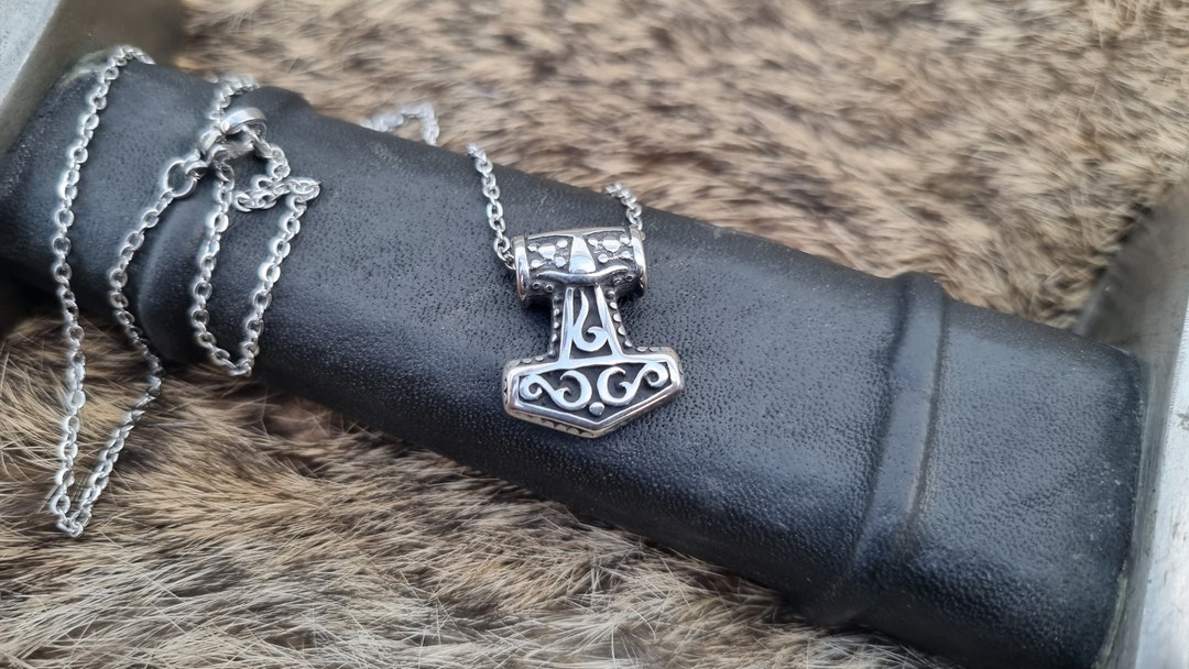 Mini Thor Hammer / Mini Mjolnir / Small Hammer / Small Size Mjolnir / Viking Jewelry / Thor ...