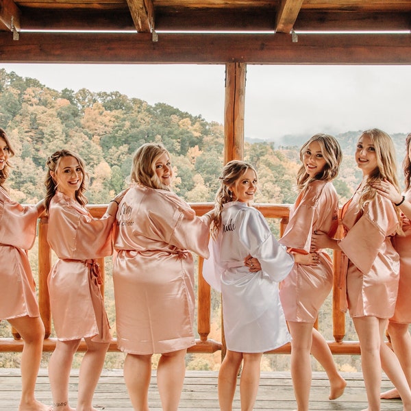 Bridal Party Robes - Etsy