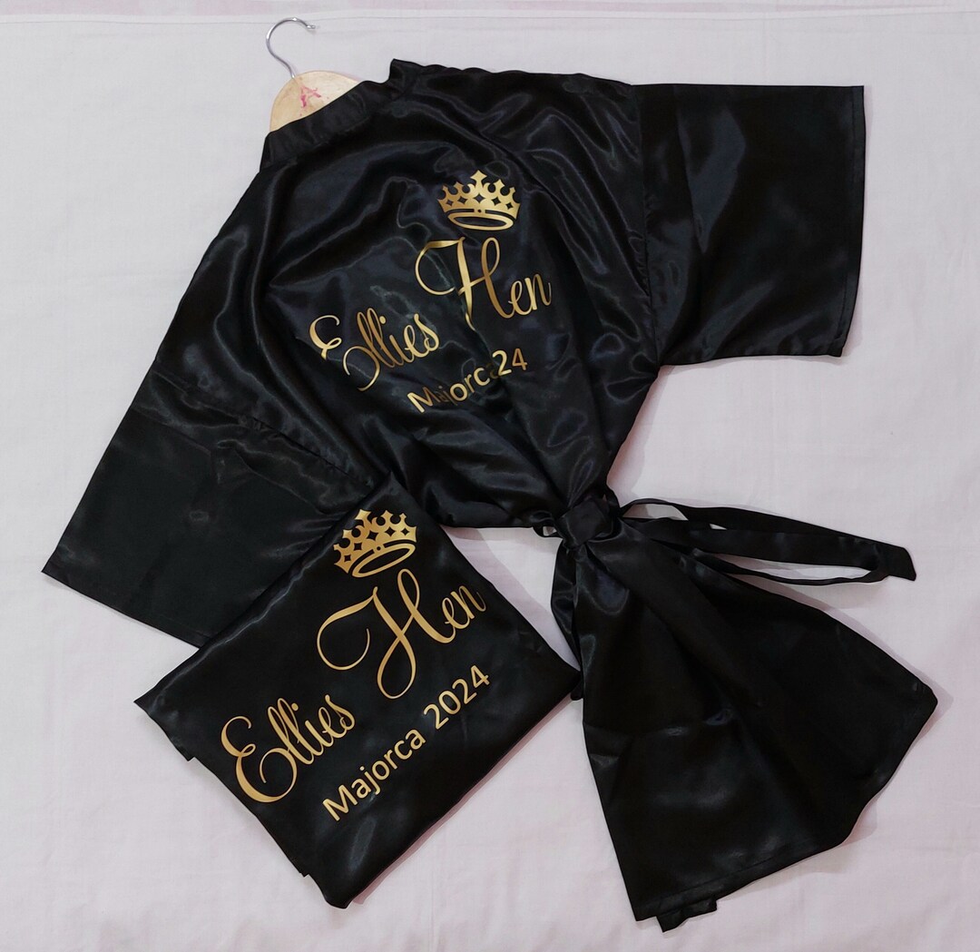 Bridesmaid Robes,bridal Party Robes,birthday Squad Robes,silky ...