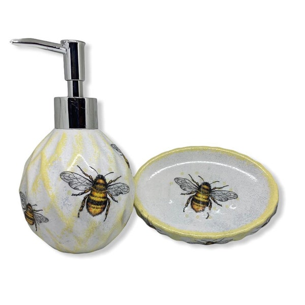 Pink Soap Dispenser - Etsy