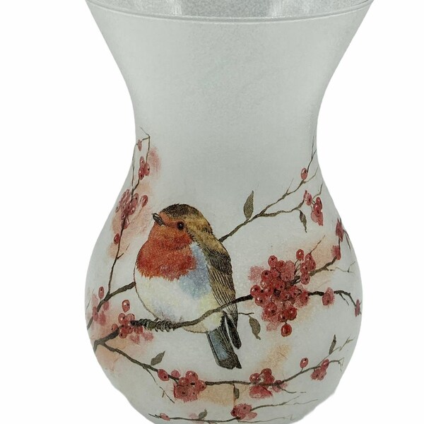 Christmas Vase - Etsy