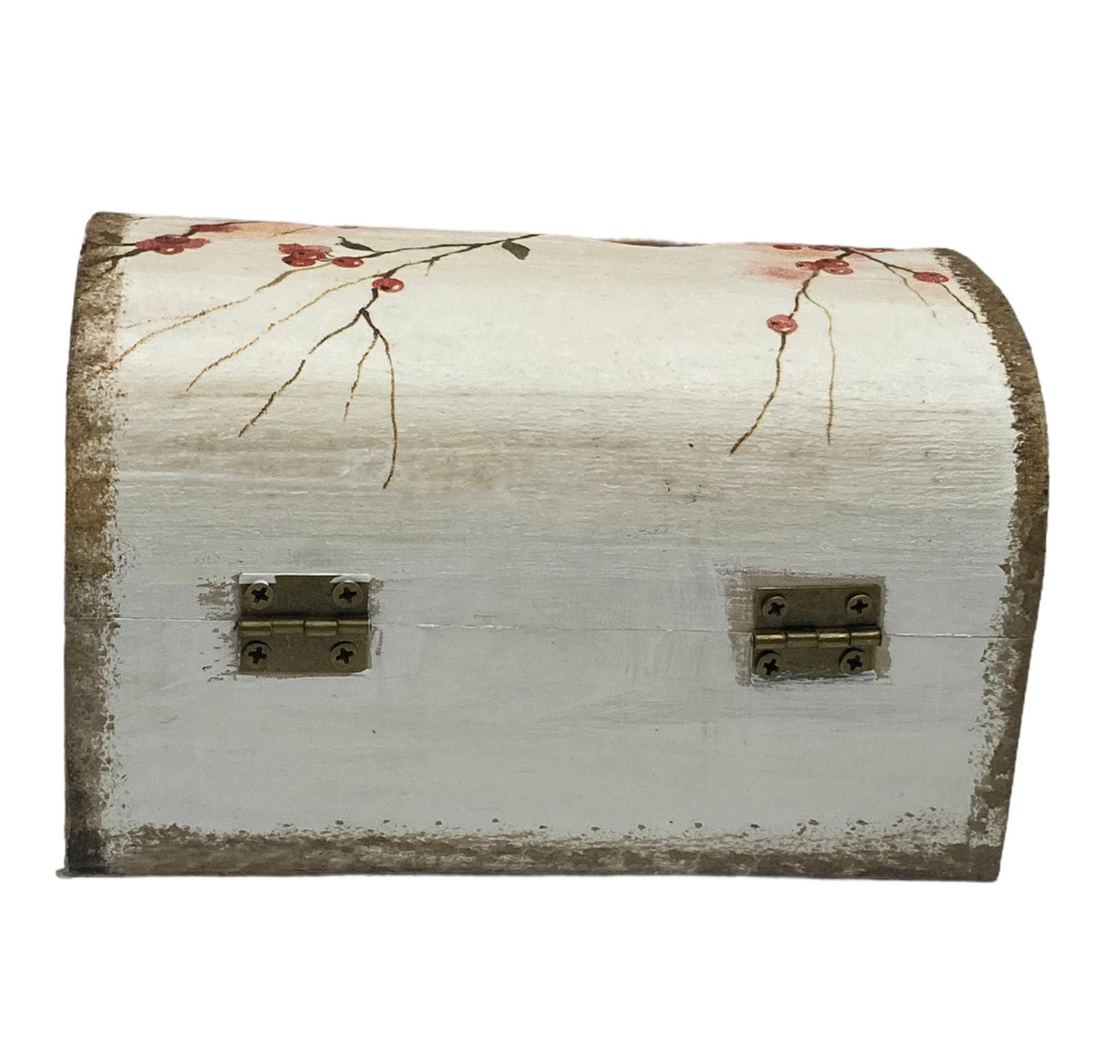 Wooden Robin Jewellery Box Wooden Robin & Berries Wooden - Etsy UK