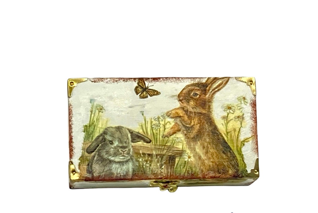 Trinket Box Jewellery Box Bunny Box Rabbit Box Bunny - Etsy