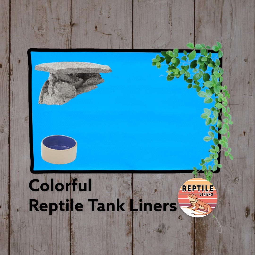 Colorful Reptile Tank Liners - Etsy
