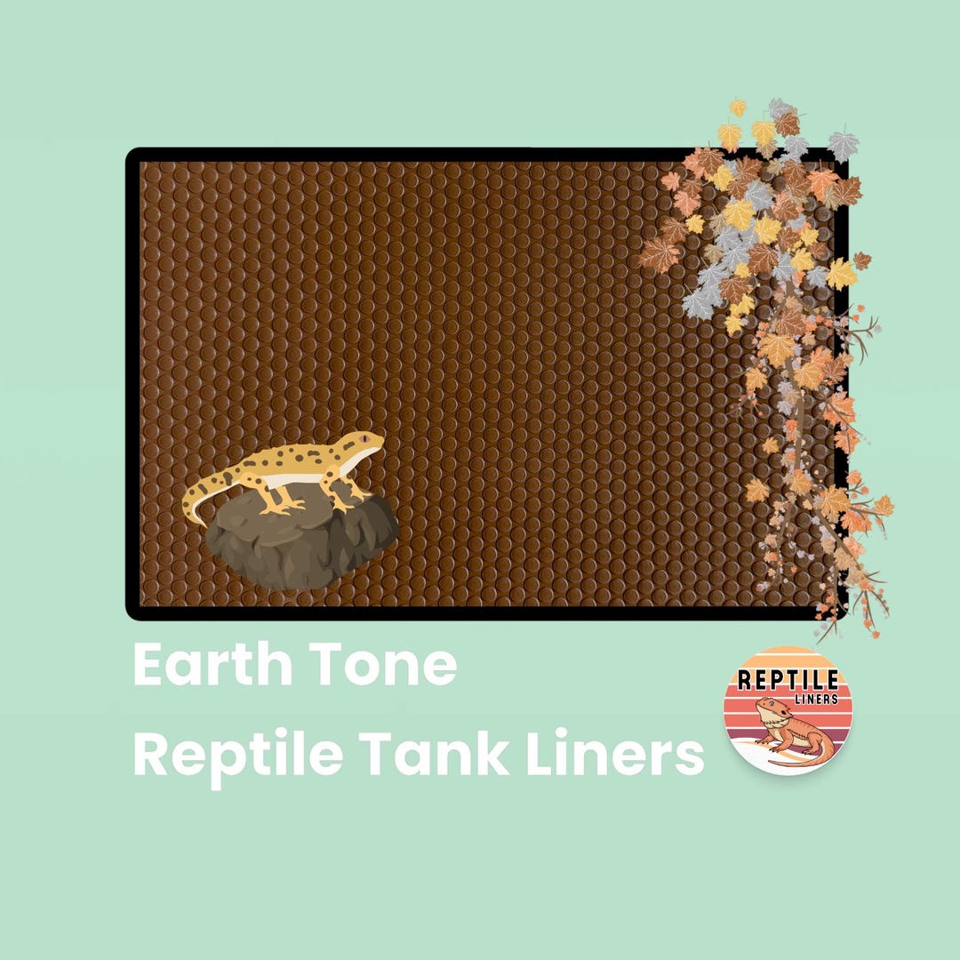 Earth Tone Reptile Tank Liners - Etsy
