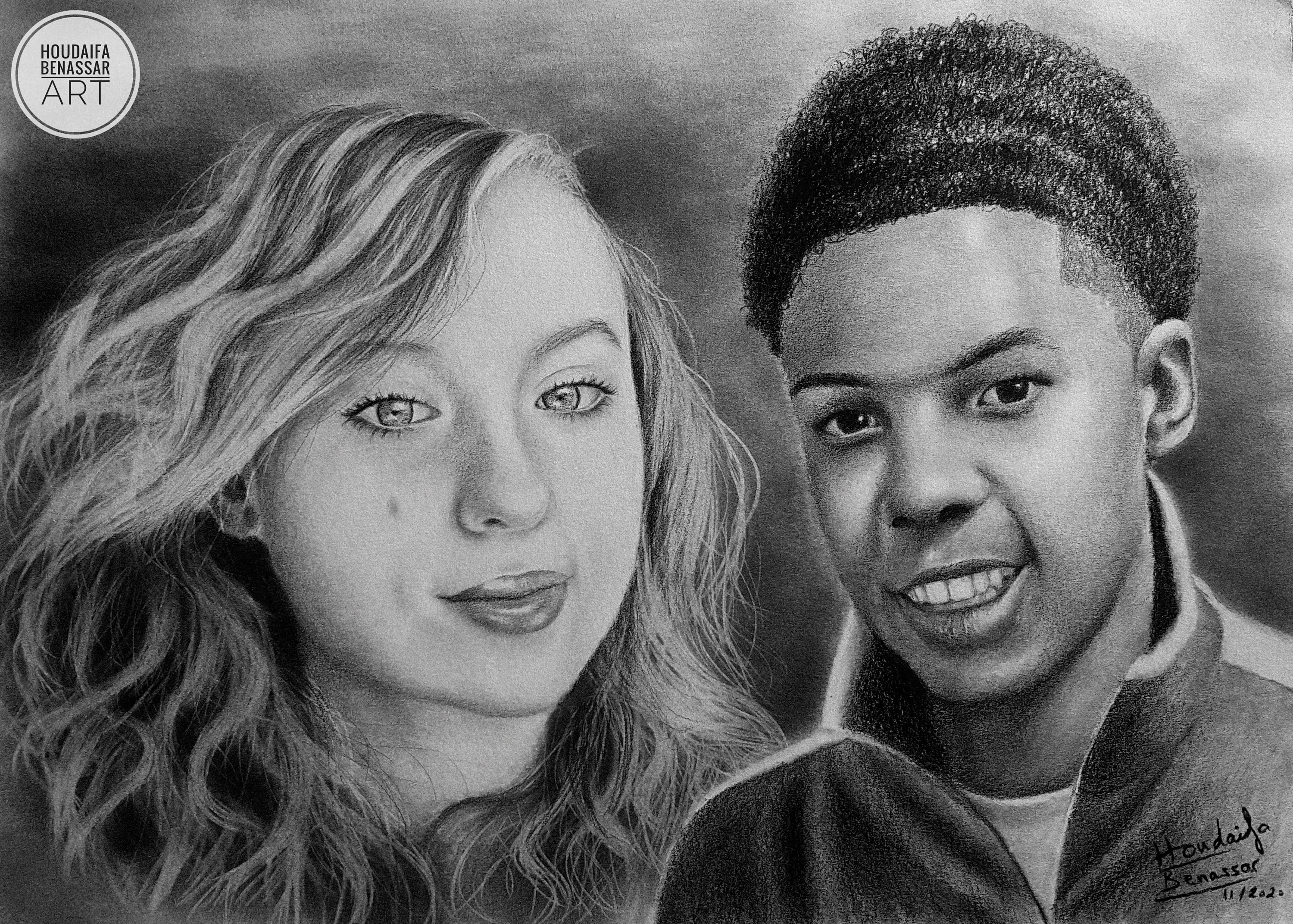 Printable Custom Portrait From Photo, Commission, Personalized Portrait ...