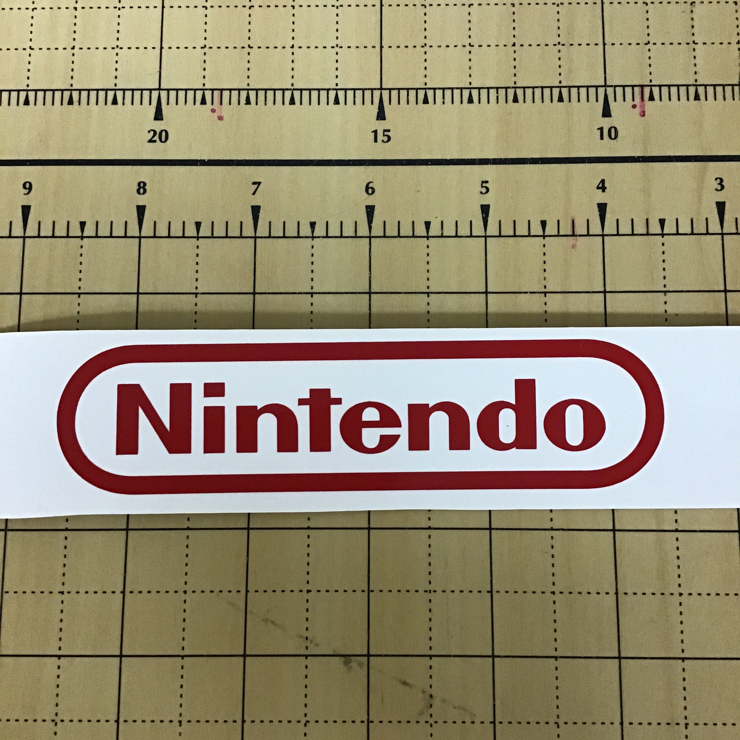 Nintendo Logo Decal - Etsy