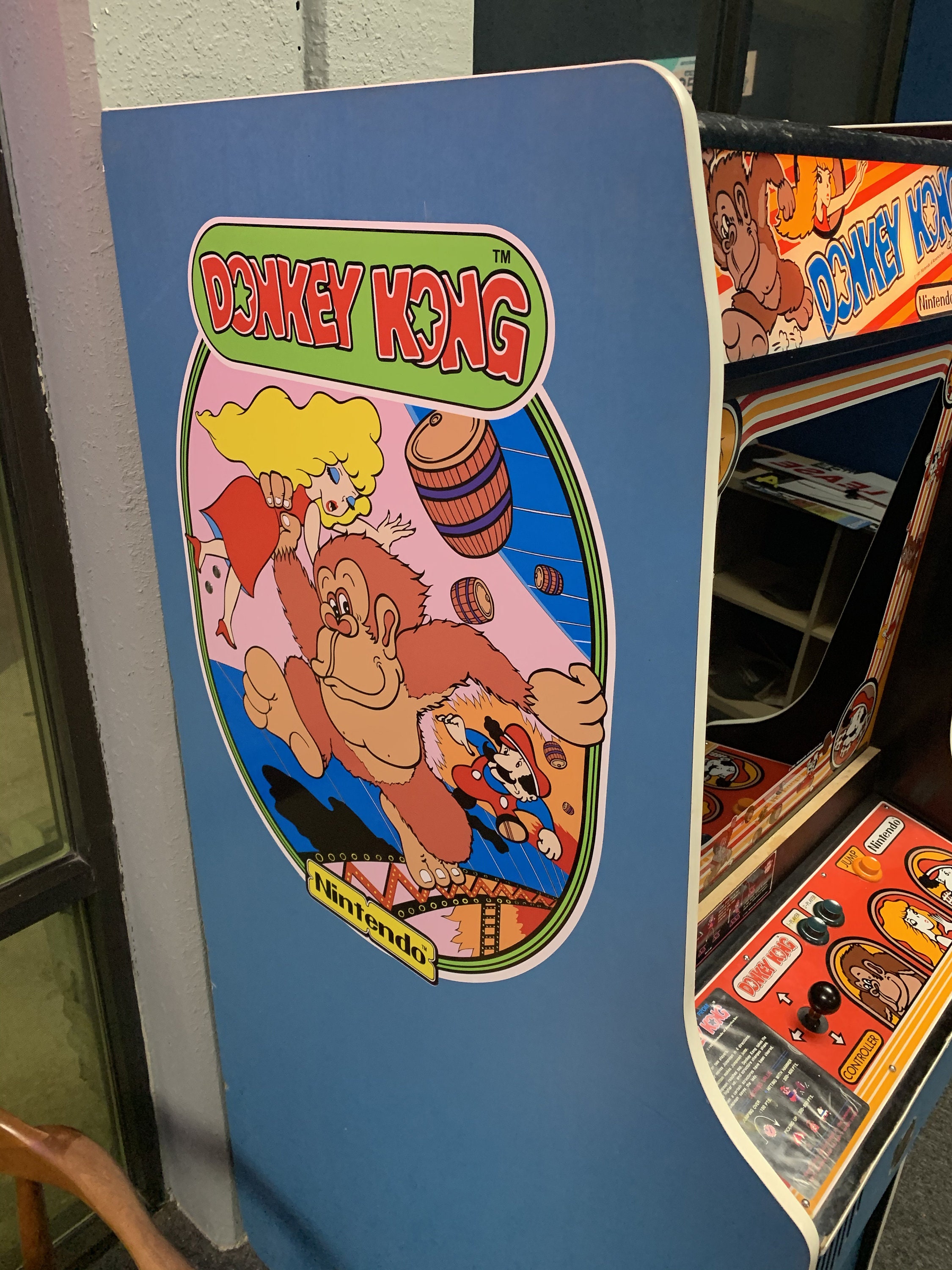 Donkey Kong Arcade Graphics / Original Size / Side Decals - Etsy