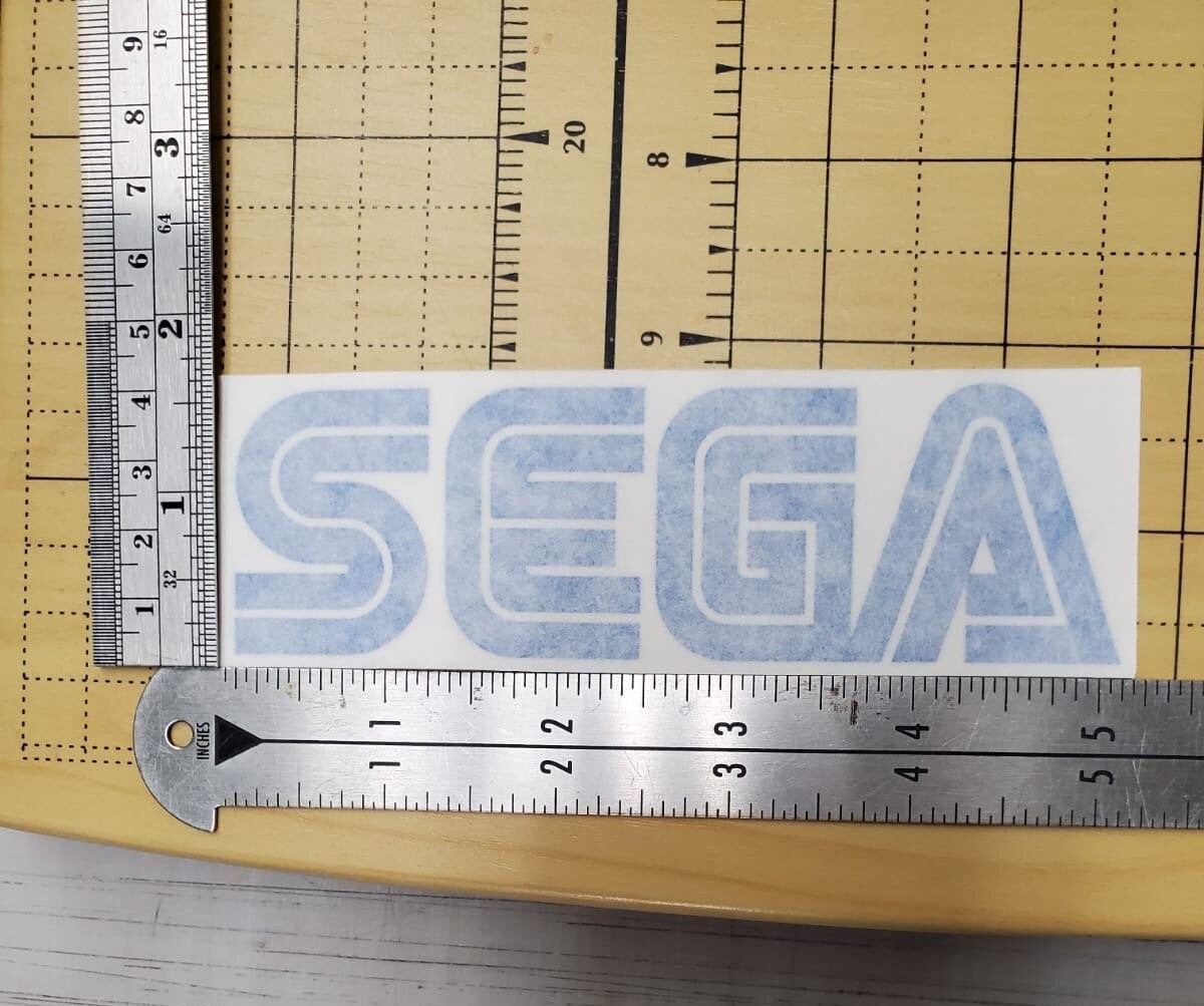 Sega Logo Decal - Etsy