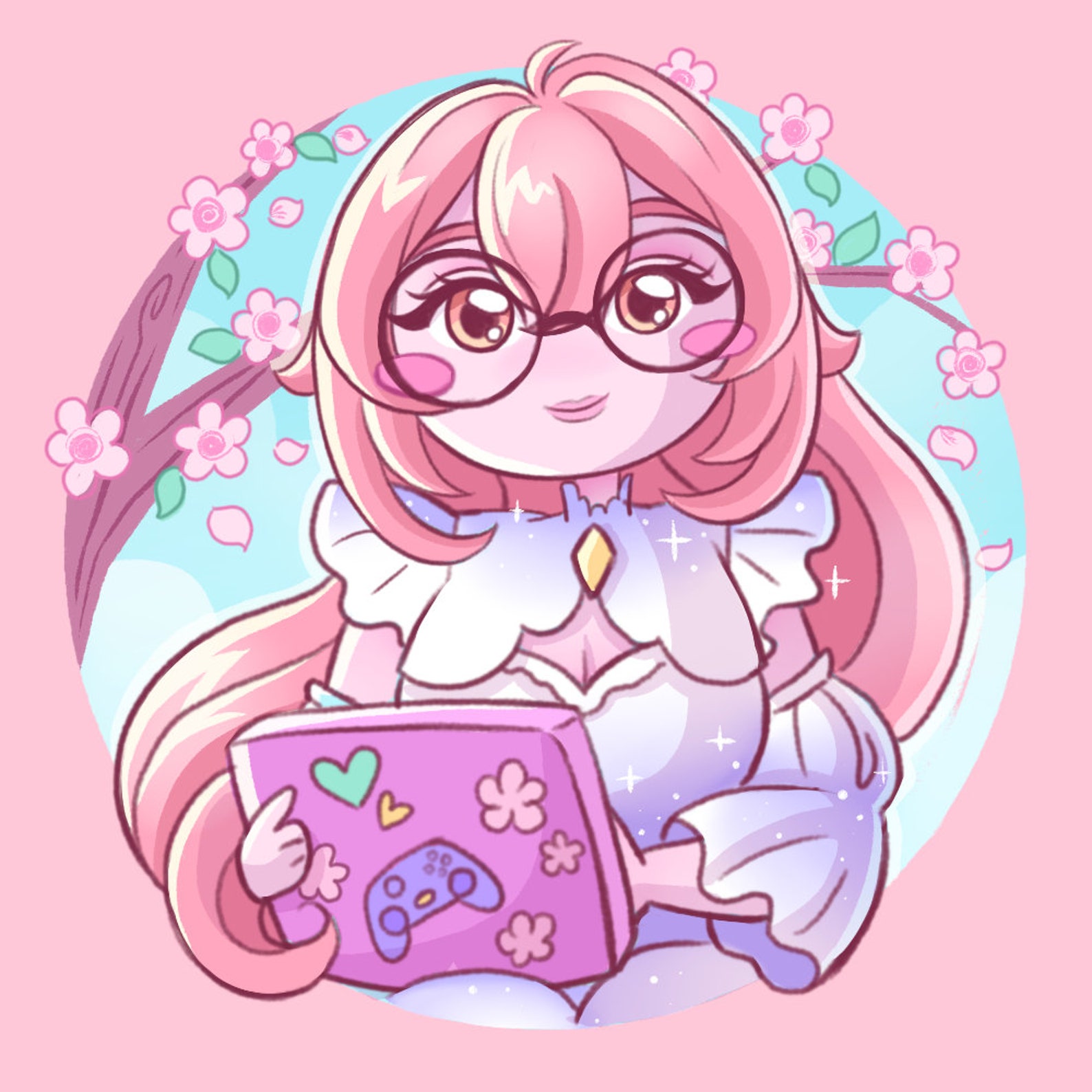 Custom PFP, Hand Drawn Icon for Social Media, Cute Portrait for Twitch ...