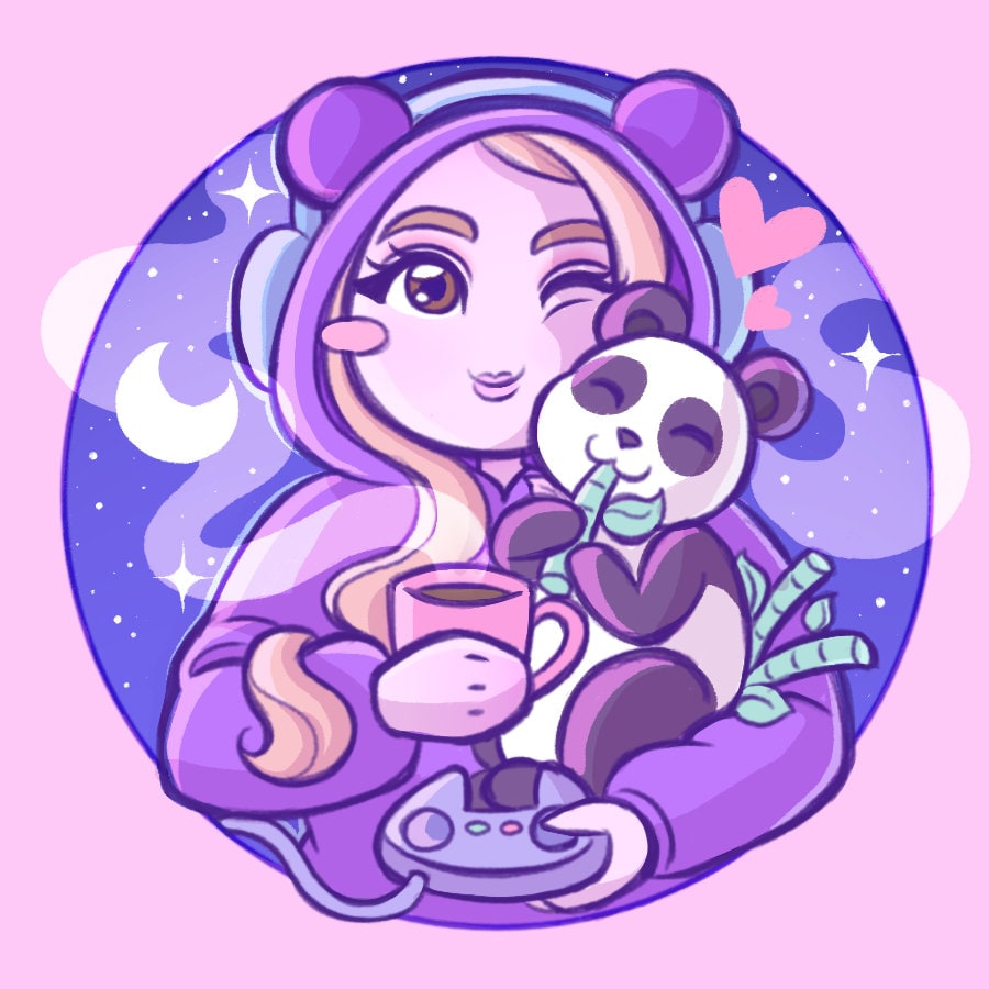 Custom PFP, Hand Drawn Icon for Social Media, Cute Portrait for Twitch ...