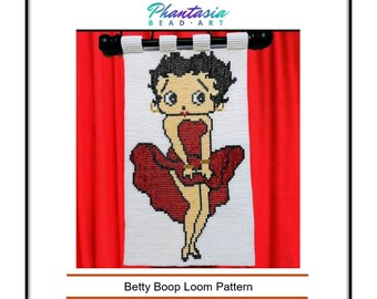 Betty Boop Bead Loom Pattern INSTANT DOWNLOAD Pdf New Discount Codes - Etsy