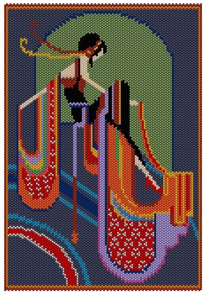 Playing With Rainbows Peyote Pattern - Etsy