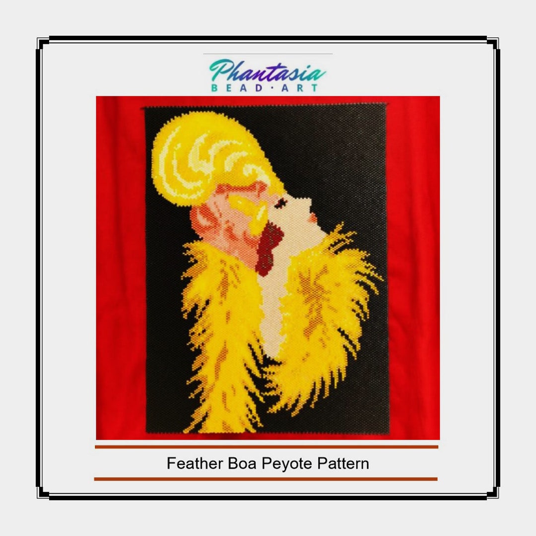 Feather Boa Peyote Pattern - Etsy