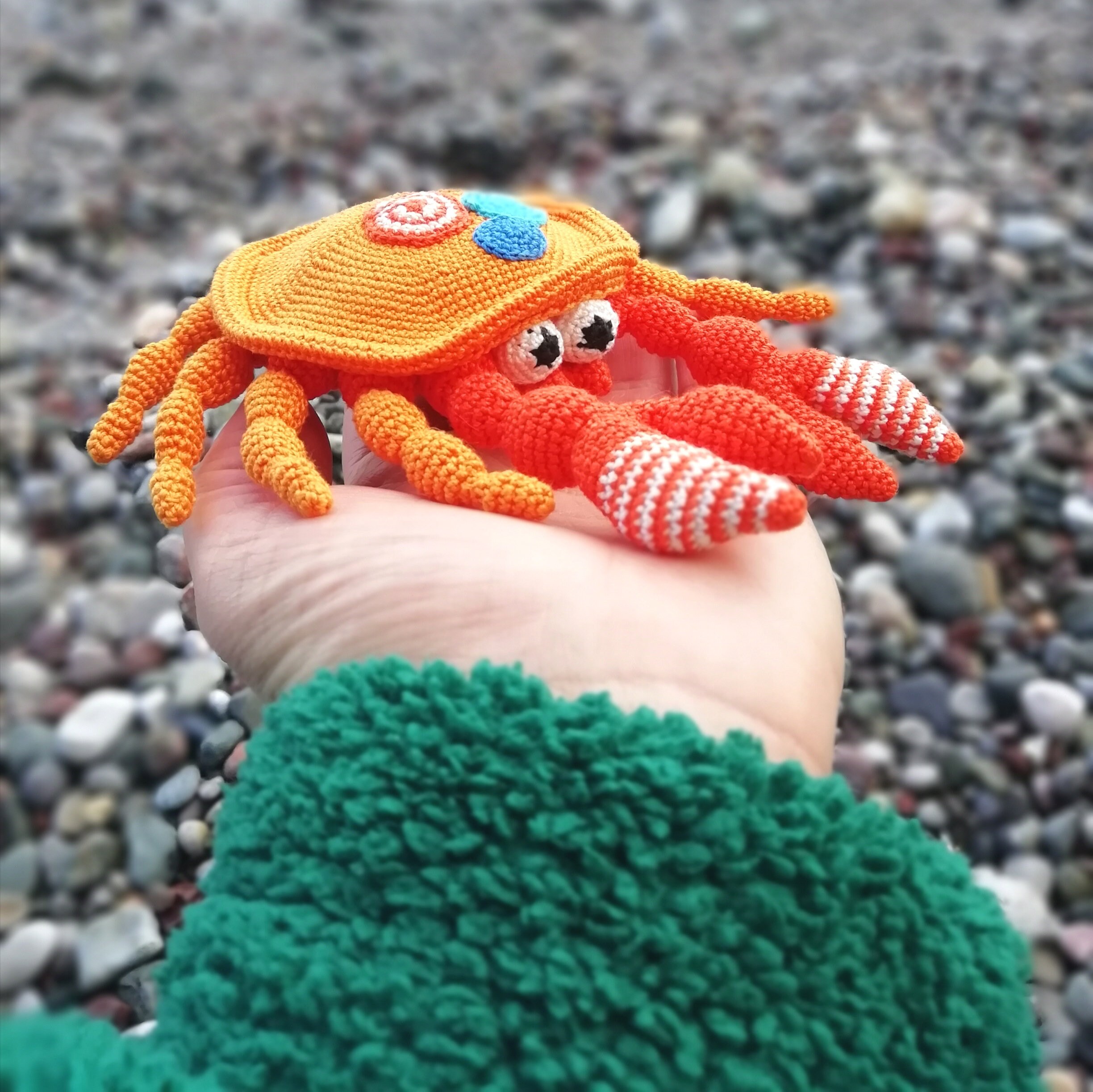 Miniature Cute Animal Crabs, Handmade Collection Doll, Amigurumi ...