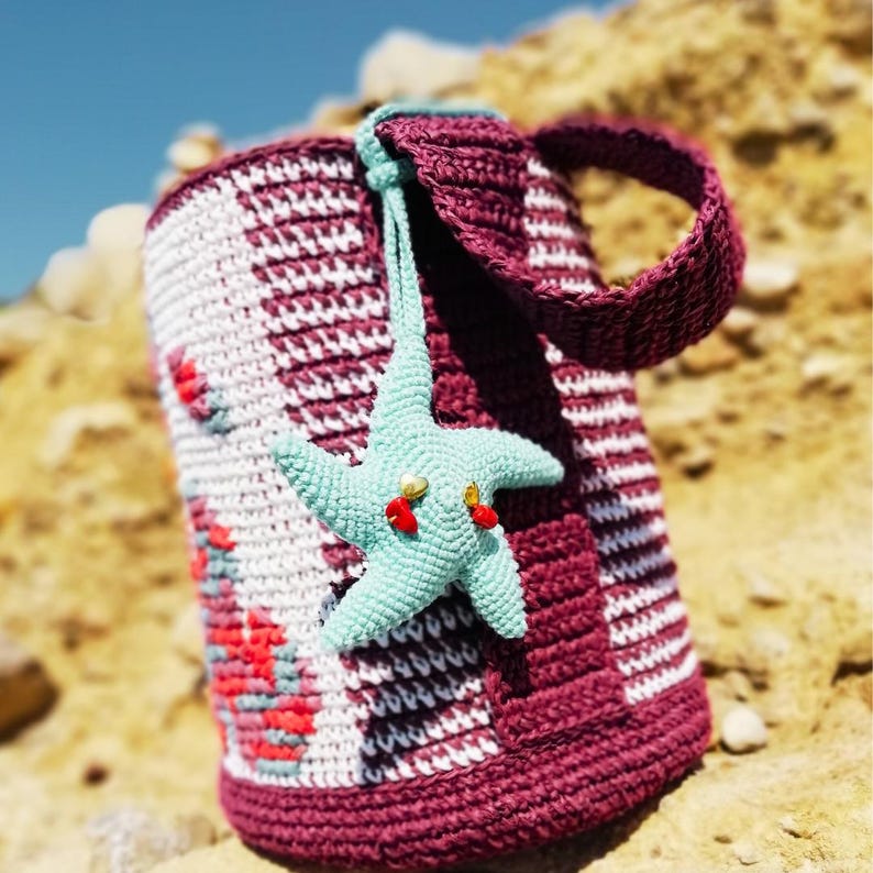 Hi Embroidered Bucket Bag,paper Rope Bucket Bag,handcrafted Bucket Bag ...