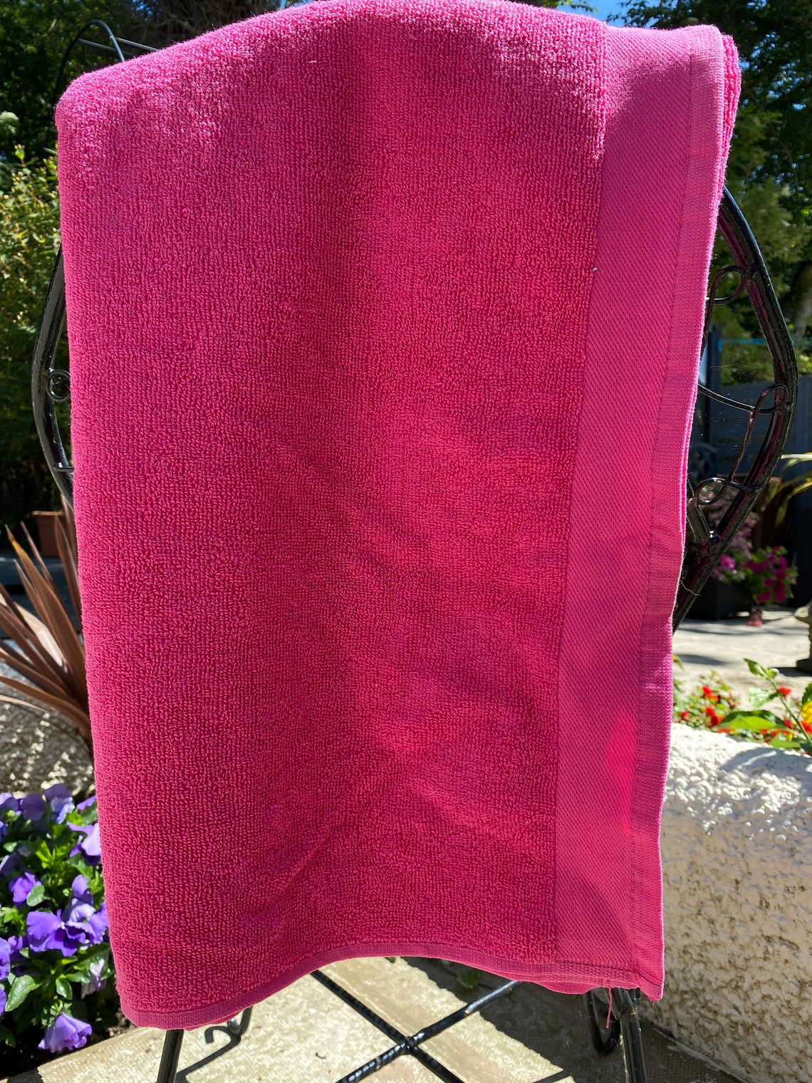 Personalised Pool Party Towel Embroidered Pool Design Custom - Etsy UK