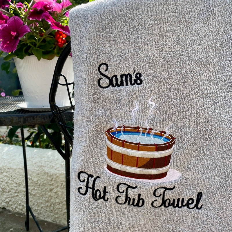 Hot Tub Towel Signs - Etsy UK