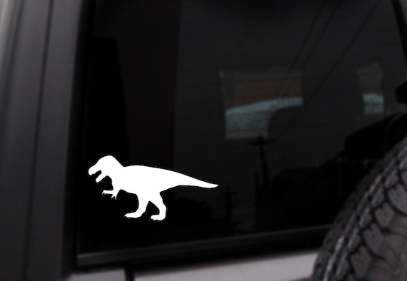 T-rex Car Decal Tyrannosaurus Dinosaur Decal Yeti Sticker | Etsy