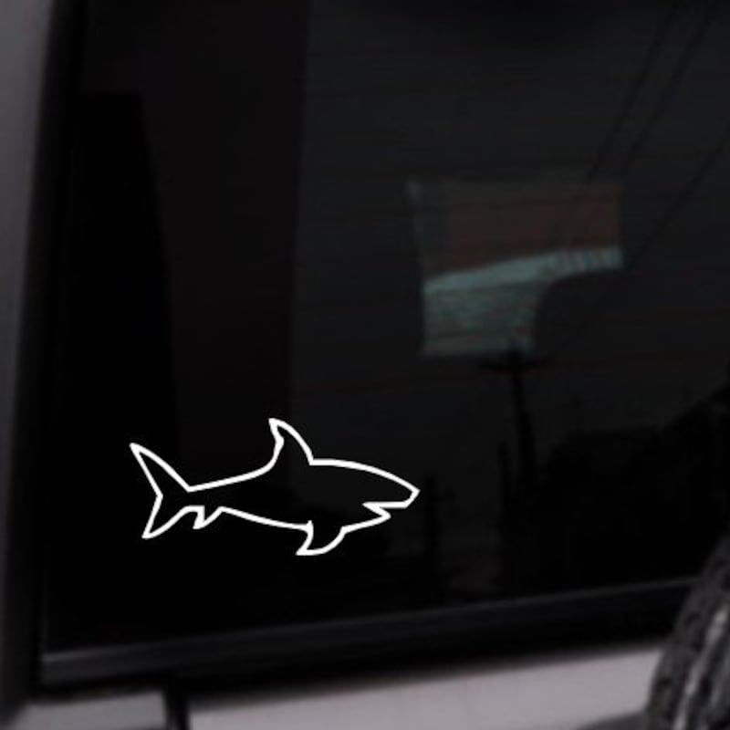Shark Decal - Etsy